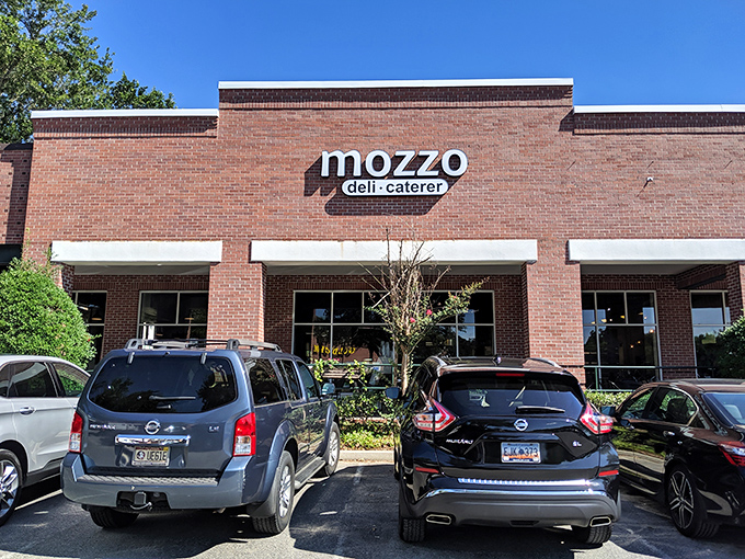 Cars line up outside Mozzo like it's giving away gold. Spoiler alert: what's between their bread is worth more.