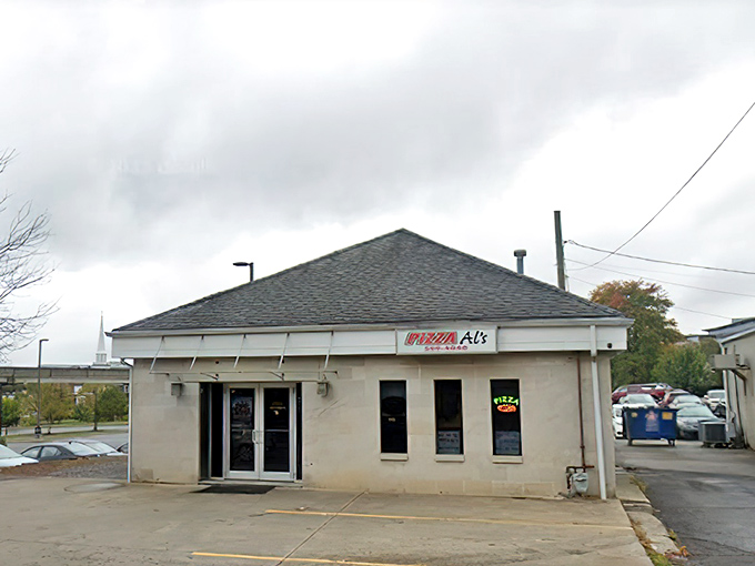 This unassuming building houses pizza magic that's kept Morgantown locals coming back for decades.