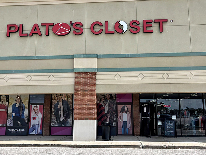 The mothership of secondhand style has landed! Plato's iconic storefront promises fashion treasures without the retail therapy price tag.