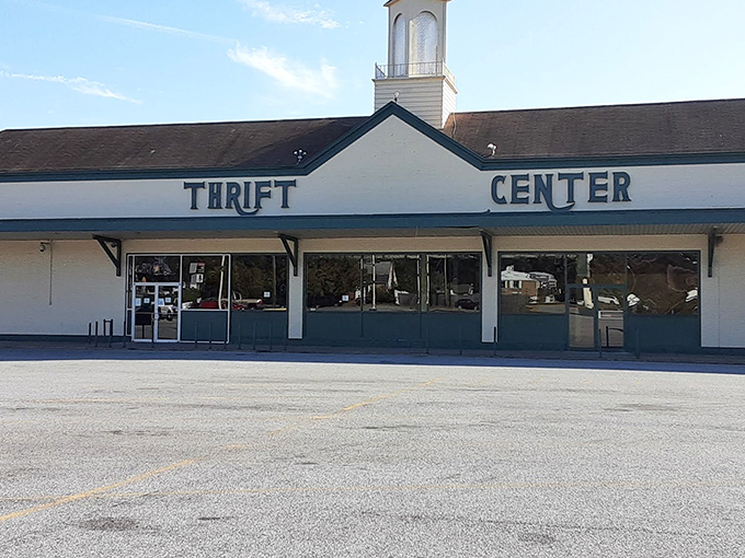 This unassuming exterior hides a treasure trove that would make Indiana Jones trade his whip for a shopping cart.