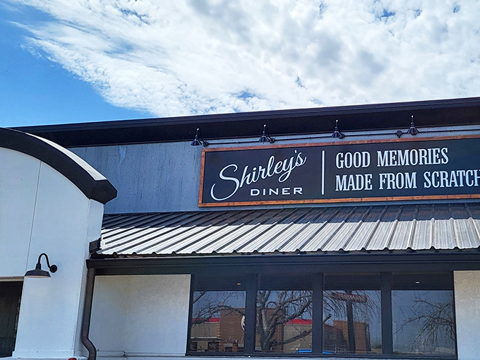 Shirley's modern exterior might be understated, but inside awaits the kind of breakfast that makes Monday mornings bearable again. 