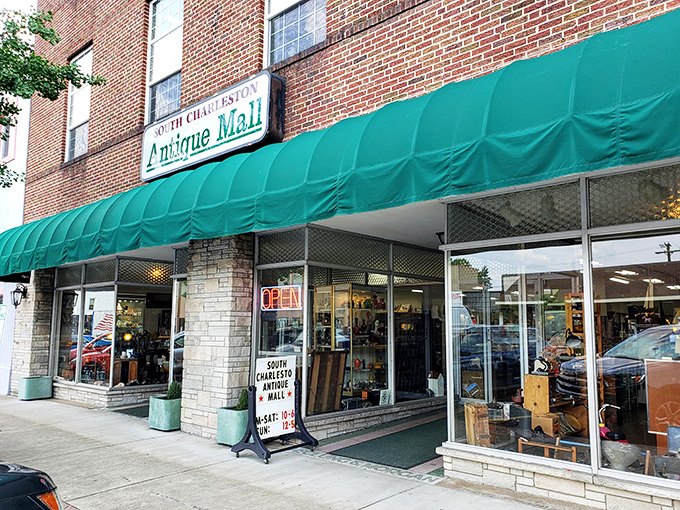 Step through these doors and prepare for the ultimate treasure hunt. That "Open" sign might as well say "Adventure Inside!"