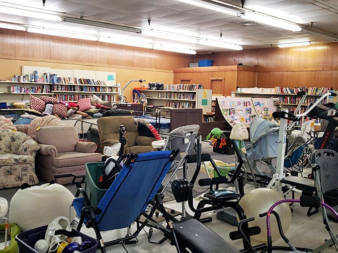 Inside Veterans Thrift Town, furniture finds and forgotten gems create a thrifter's playground that would make Marie Kondo nervous.