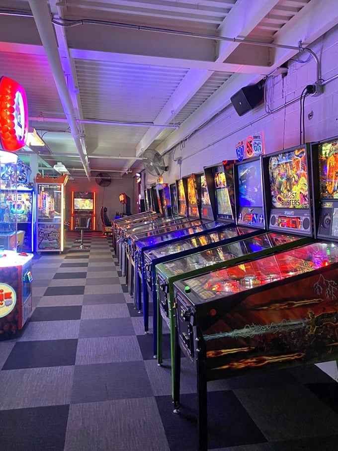 The Three Rivers logo says it all &ndash; racing heritage meets modern thrills. Even the checkered background seems to whisper "faster, faster."