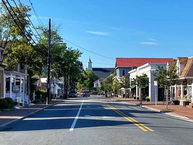 Downtown St. Michaels offers that perfect small-town stroll where every shop seems to say, "Come in, we've got stories to tell."