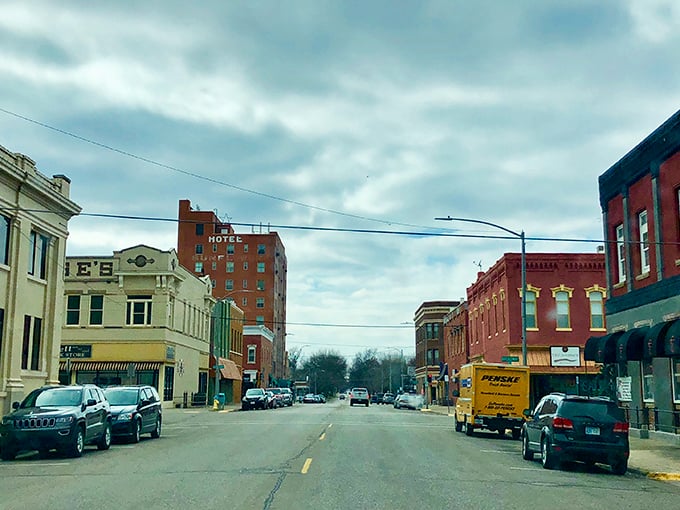 Downtown Abilene feels like stepping into a movie set where the historic hotel still stands tall, watching over streets that once hosted cattle drives and cowboys.