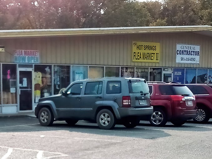 The unassuming exterior of Hot Springs Flea Market II hides a treasure trove within &ndash; like finding a gourmet meal at a gas station.
