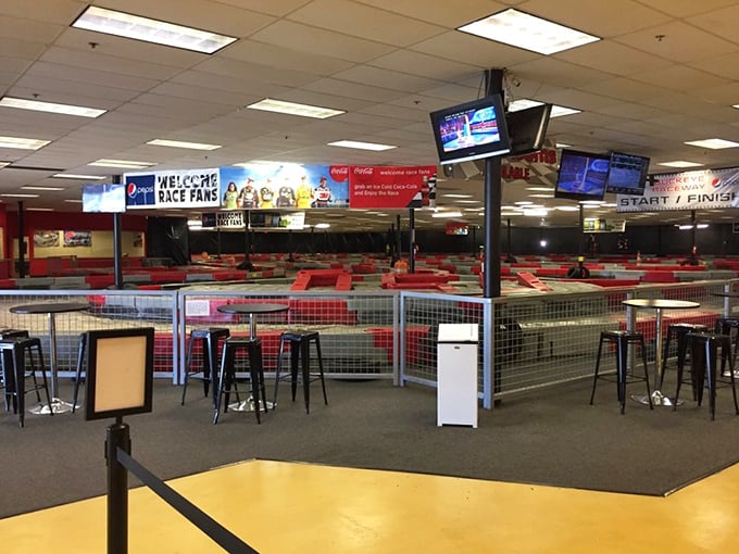 Speed enthusiasts gather at the viewing area, where dreams of Formula 1 glory are born and friendships are tested one lap at a time.