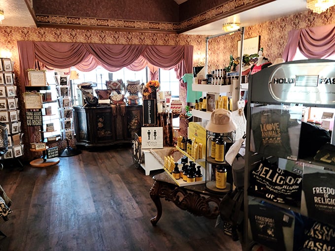 Step inside and you're transported to Grandma's house&mdash;if Grandma had enough seating for half the county and a gift shop to boot.
