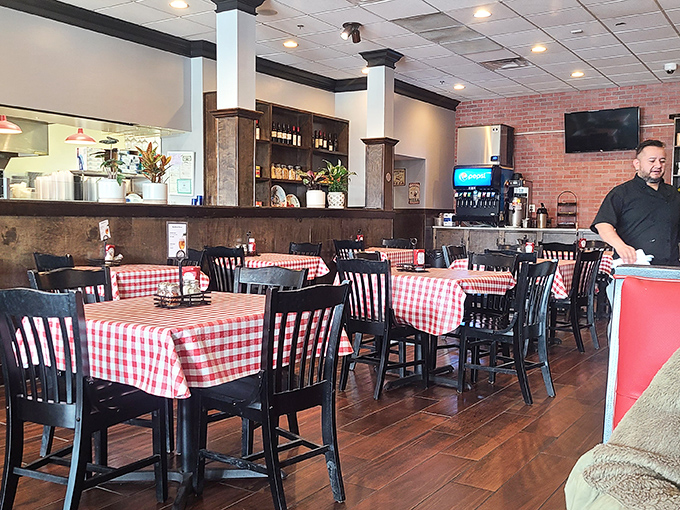 Classic red-checkered tablecloths aren't just nostalgic decor&mdash;they're a solemn promise that real Italian comfort awaits. The kind that makes you want to kiss your fingertips.