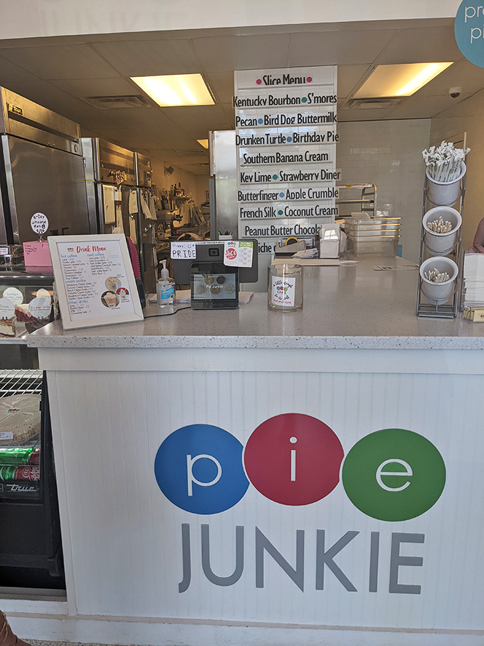 Behind the counter is where dreams are made. That menu board isn't just a list&mdash;it's a roadmap to happiness.