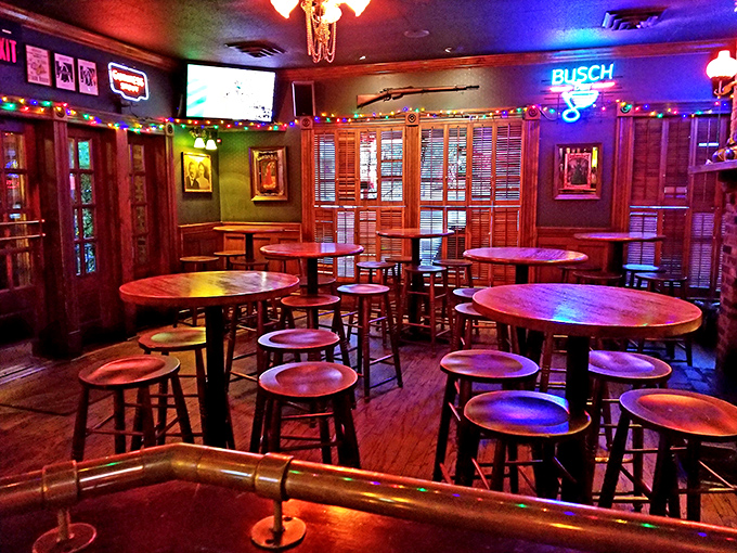 Pull up a stool at the bar or gather around a high-top &ndash; this warm, wood-paneled space sets the stage for memorable meals and conversations.