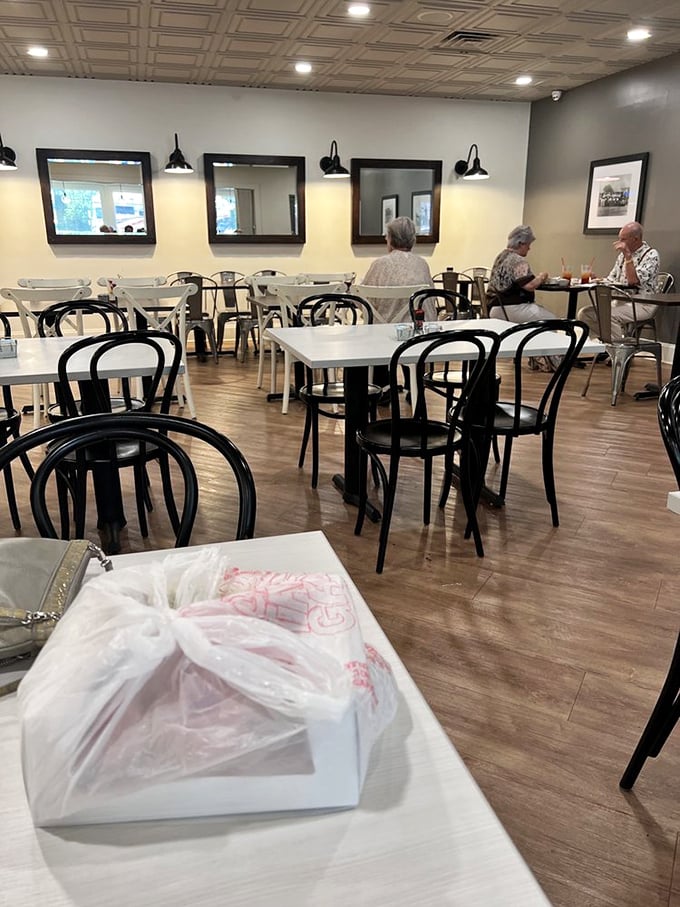 Simple elegance defines the dining room where generations have gathered to share stories over peanut pie and Brunswick stew.