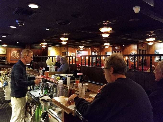 Where everybody knows your name&mdash;or soon will. The warm wood-paneled bar invites lingering conversations and perfectly mixed Old Fashioneds.