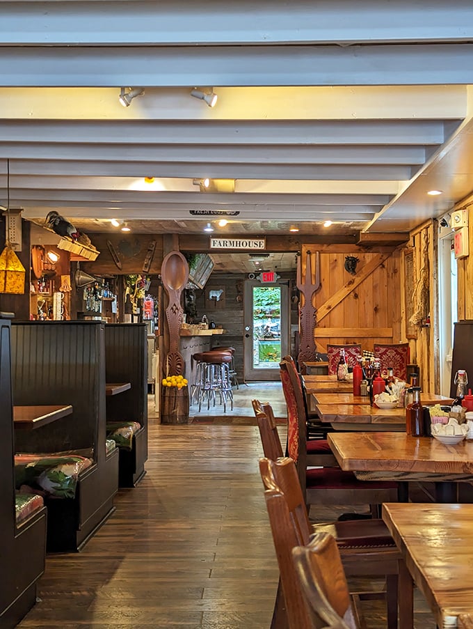 Step inside and suddenly you're in grandma's farmhouse&mdash;if grandma were a culinary genius with a flair for rustic-chic design.