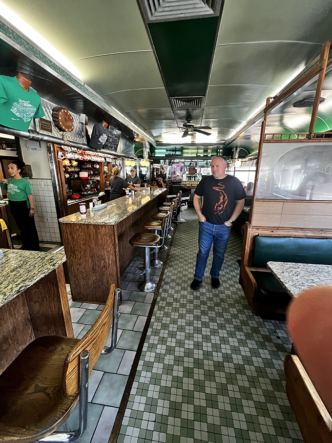Step into a time machine where the counter stools have witnessed decades of morning conversations and coffee refills.