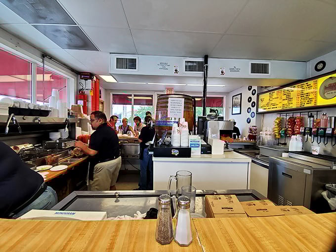 The culinary theater of Carl's unfolds before your eyes&mdash;part time machine, part burger ballet, all delicious anticipation.