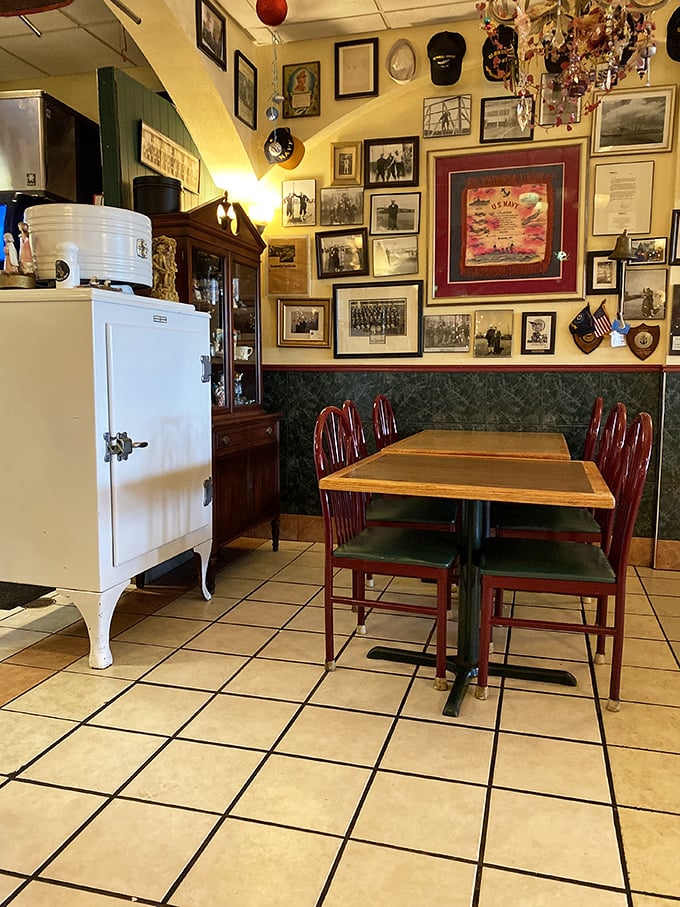 Time travel isn't science fiction at Mamie's&mdash;it's that vintage refrigerator and wall of memories that transport you to Sunday dinners at grandma's house.