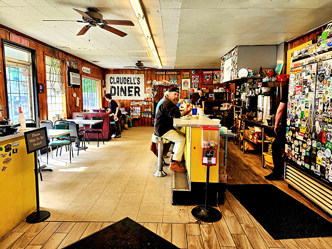 Inside, the wood-paneled walls serve as a living museum of Atlanta memorabilia. Like your coolest uncle's den, if your uncle happened to make incredible biscuits.