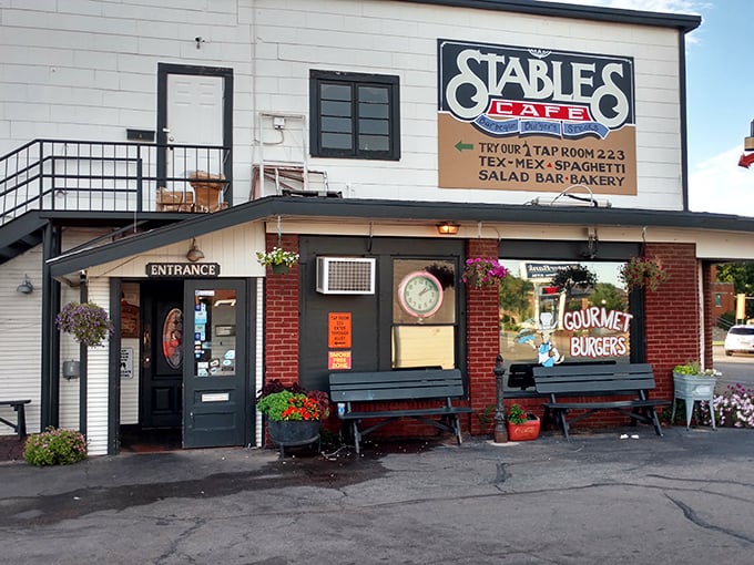 At Stables Cafe, horses once rested where diners now feast. Their legendary burgers might make you consider moving to Guthrie permanently.
