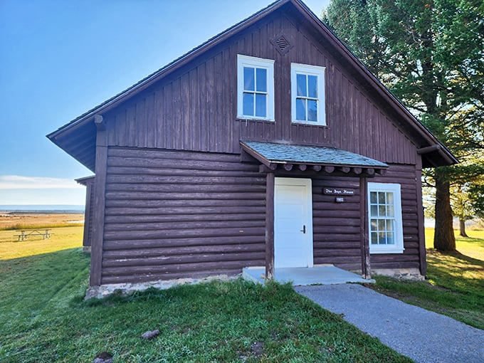 This historic log cabin isn't just charming &ndash; it's a time machine to when "vacation home" meant something wonderfully different than today's luxury retreats.