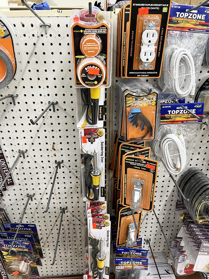 Hardware heaven awaits the DIY enthusiast. These electrical supplies would make Tim "The Tool Man" Taylor grunt with approval&mdash;and at prices that won't short-circuit your wallet.