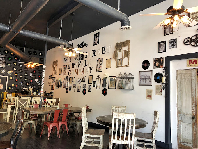 Wall art that tells stories while you devour waffles. This isn't decoration&mdash;it's a conversation starter with a side of industrial-chic charm.