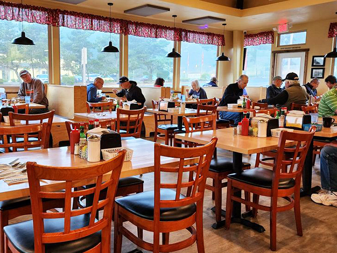 Where strangers become neighbors over coffee. The caf&eacute;'s cozy interior invites you to settle in among locals and fellow travelers alike.