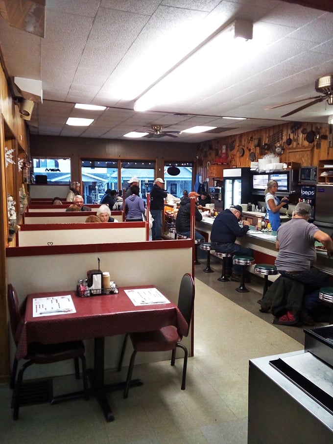 Red-checkered tablecloths and wood-paneled walls aren't trendy design choices&mdash;they're authentic remnants of a simpler time when conversation mattered more than Instagram. 