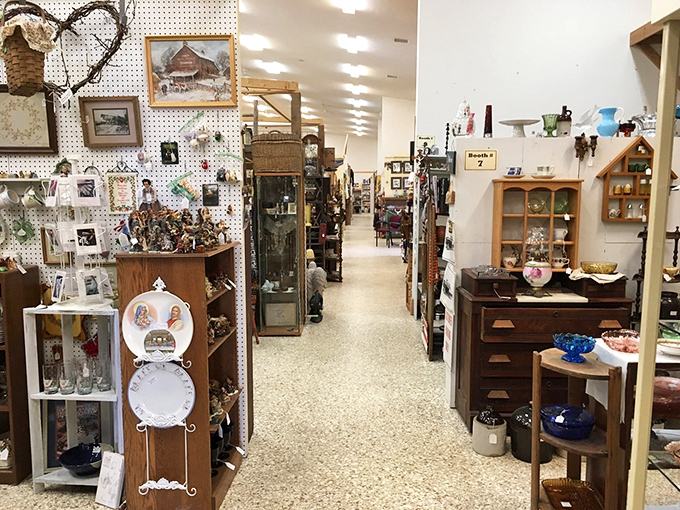 Long corridors stretch into infinity, each booth a chapter in someone else's story waiting for you to continue the narrative.