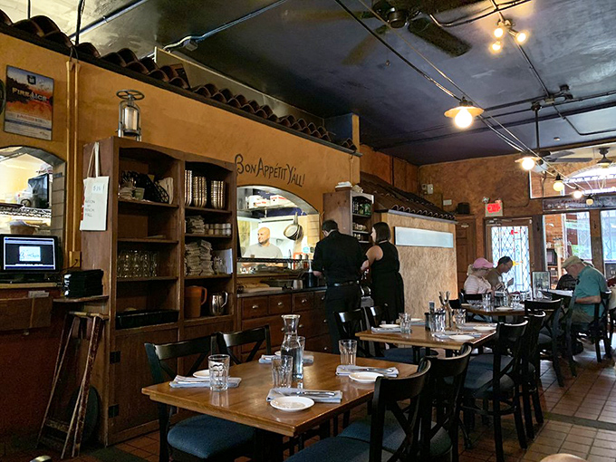 "Bon App&eacute;tit Y'all" perfectly captures this bistro's spirit&mdash;French classics with Southern hospitality in a space that feels both intimate and alive.