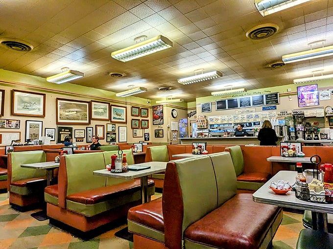 Step into a time machine where orange and green vinyl booths have witnessed five decades of Atlanta history, politics, and morning-after hangover cures.