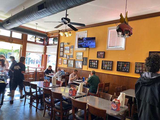 Where barbecue dreams come true &ndash; sunny walls adorned with hard-earned accolades and tables filled with people experiencing meat-induced happiness.