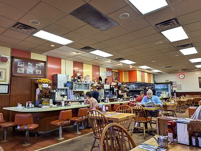 Step inside and time travel to when conversation flowed as freely as the coffee and breakfast wasn't something you scrolled past on Instagram. 