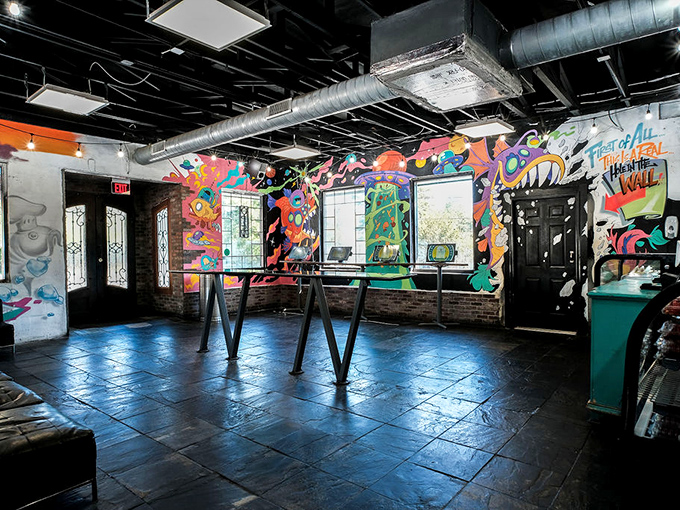 Step inside to a riot of color where street art meets seafood. This isn't your grandfather's fish joint&mdash;unless your grandfather was incredibly cool.