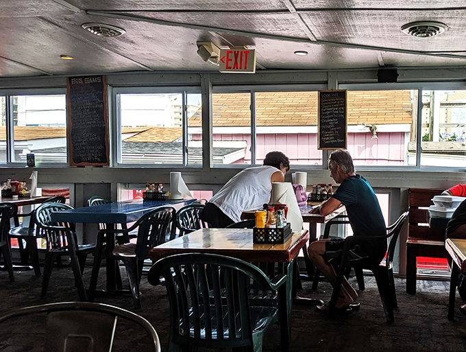 Simple tables, plastic chairs, and water views that outshine any five-star decor. This is where memories are made.