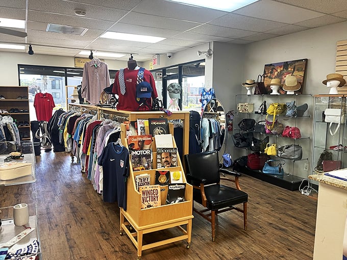 Racks upon racks of possibility. Every aisle tells a story, and somewhere in here is the sequel to your wardrobe's best chapter.