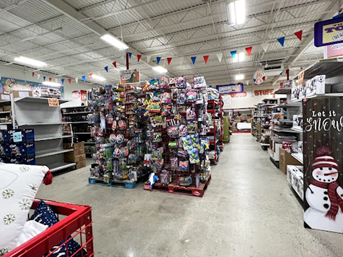 Step inside and the treasure hunt begins! Colorful displays of seasonal items create that unmistakable Ollie's energy that turns everyday shopping into an adventure.