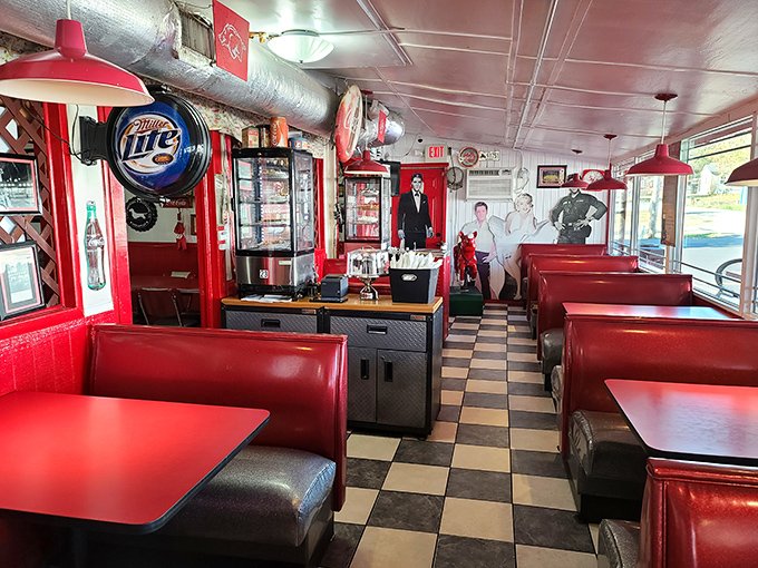 Checkerboard floors, cherry-red booths, and memories made since the Eisenhower era&mdash;this isn't retro by design, it's authentic by survival.