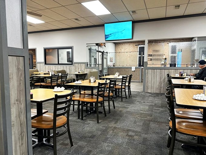 Inside, it's all business &ndash; clean tables, comfortable seating, and zero pretension. This is breakfast without the Instagram filter, and it's glorious.