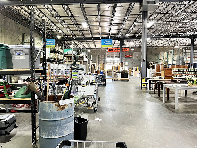 Welcome to retail's final frontier – a warehouse so vast you might need breadcrumbs to find your way back to the entrance.