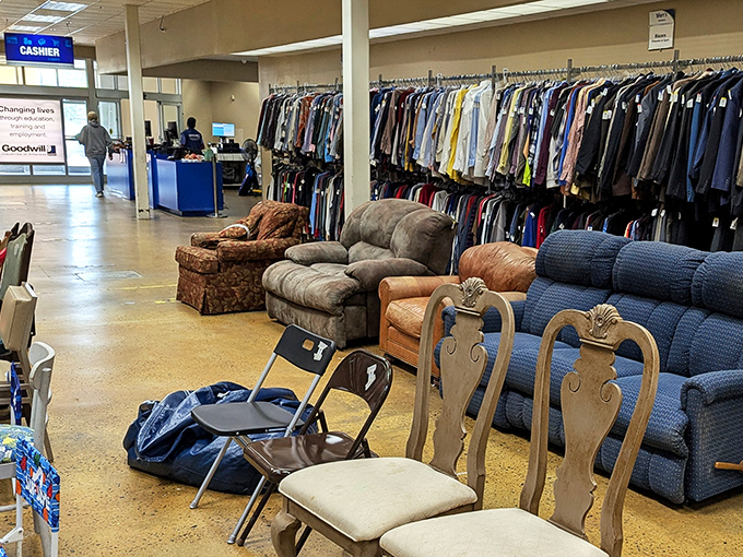 Where one person's "I don't need this anymore" becomes another's "I can't believe I found this!" The furniture section offers comfortable seating for your wallet too.