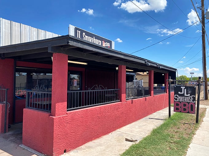 JL Smokehouse proves the BBQ theorem: the more modest the building, the more magnificent the meat inside.