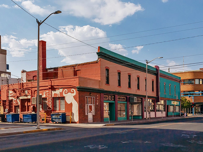 Albuquerque's colorful buildings paint the downtown landscape, where history and affordability create the perfect retirement canvas.