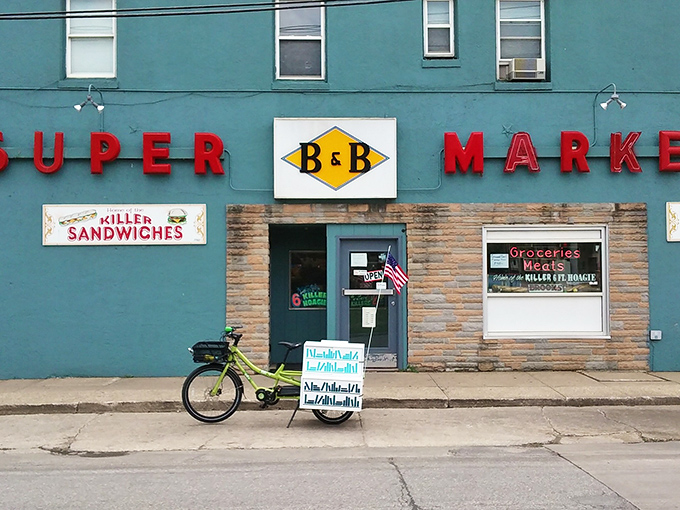 "Killer Sandwiches" isn't just bold marketing&mdash;it's a public service announcement for what awaits inside B&B Grocery's unassuming blue exterior.