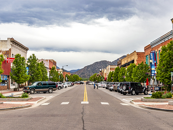 Downtown Ca&ntilde;on City's brick-paved charm invites you to slow down and remember when shopping wasn't just clicking "add to cart."