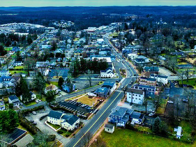 Chester's quaint downtown offers a bird's-eye view of small-town America, where rush hour means three cars at the stoplight and everyone still knows your coffee order.