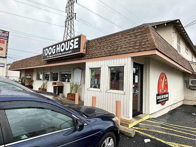 Humble on the outside, burger paradise on the inside. This little roadside gem has been making Delaware mouths happy for decades.