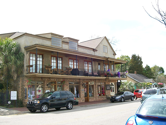 Fairhope's charming two-story buildings house local businesses where shopkeepers still remember your name, not just your credit card number.