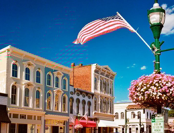 Georgetown's main drag feels like stepping into a Norman Rockwell painting with modern budget-friendly perks.